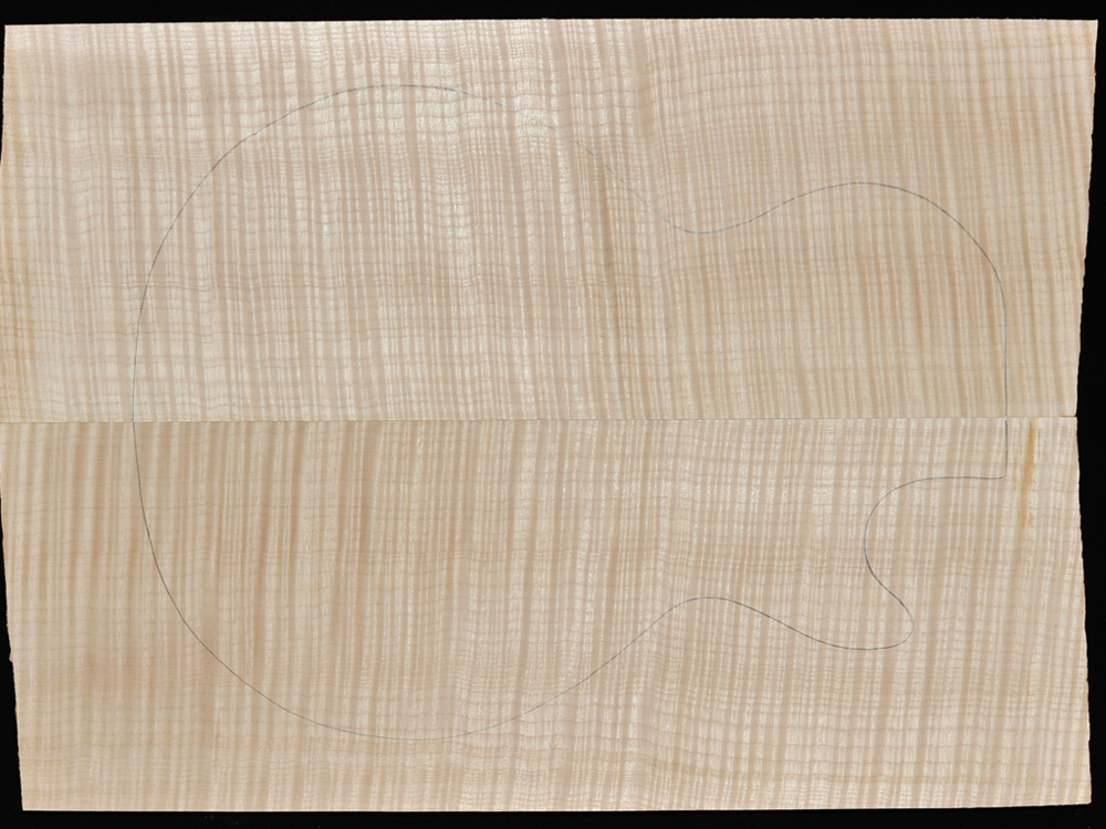 Private Stock Guitar Top Sets - Curly and Quilted Maple